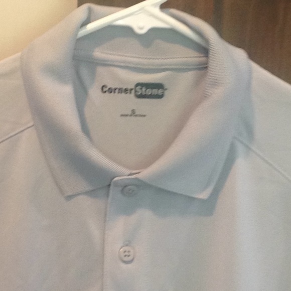 Shirts | 746 Light Grey Collar Polo Shirt Nwot Mens S M | Poshmark